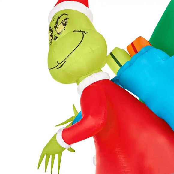 Holiday | Giant 9foot Led Grinch Inflatable | Poshmark